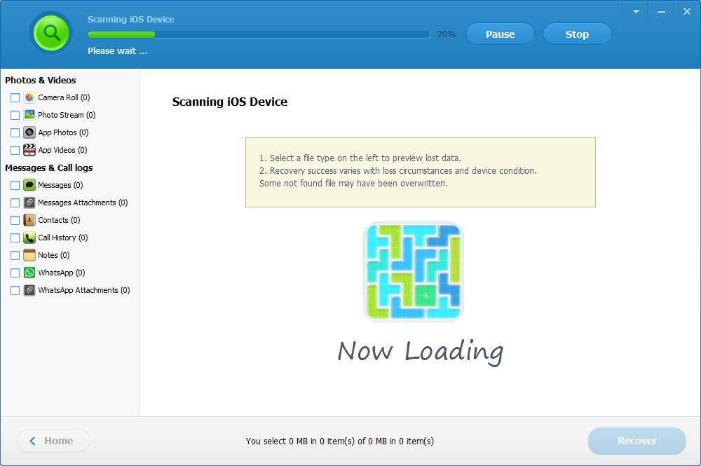 Thanks for installing Jihosoft MobileRecovery for iOS Devcie(iPhone, iPad, iPod)