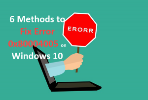 How to Fix Error 0x80004005 on Windows 10 in 2019